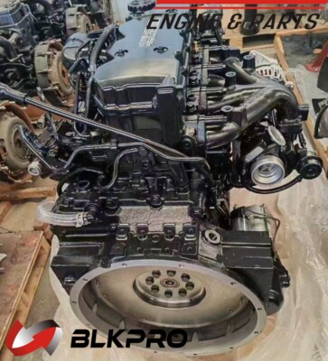 OEM DCEC Cummins ISB4.5 240 HP 4.5L Diesel Engine Complete Tire 3 Truck ...