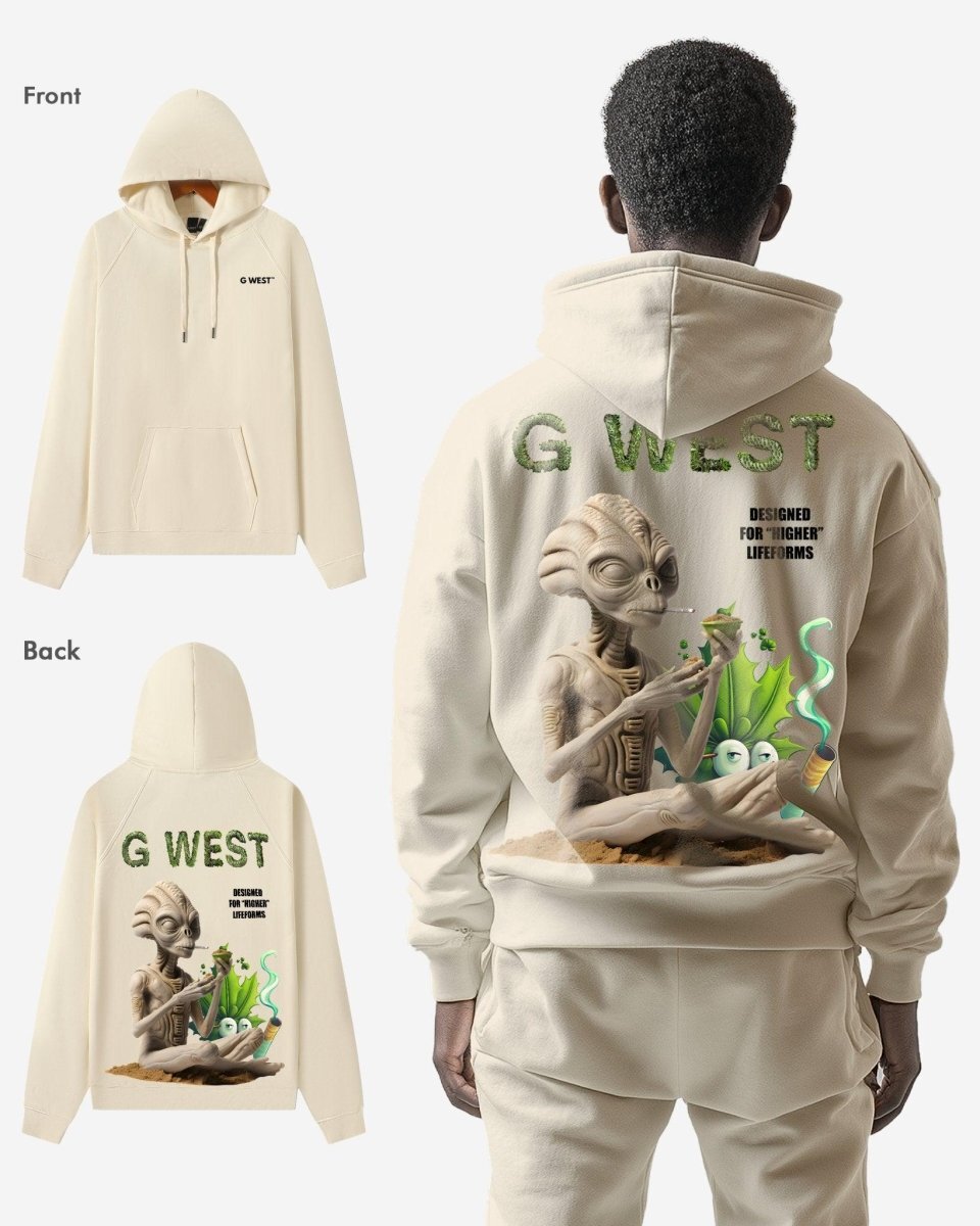 G WEST HIGHER LIFEFORM HEAVY PREMIUM OVERSIZED HOODIE | eBay