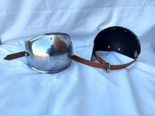 Medieval Knight Armor Elbow Guard With Leather Belt Elbow Protection ...