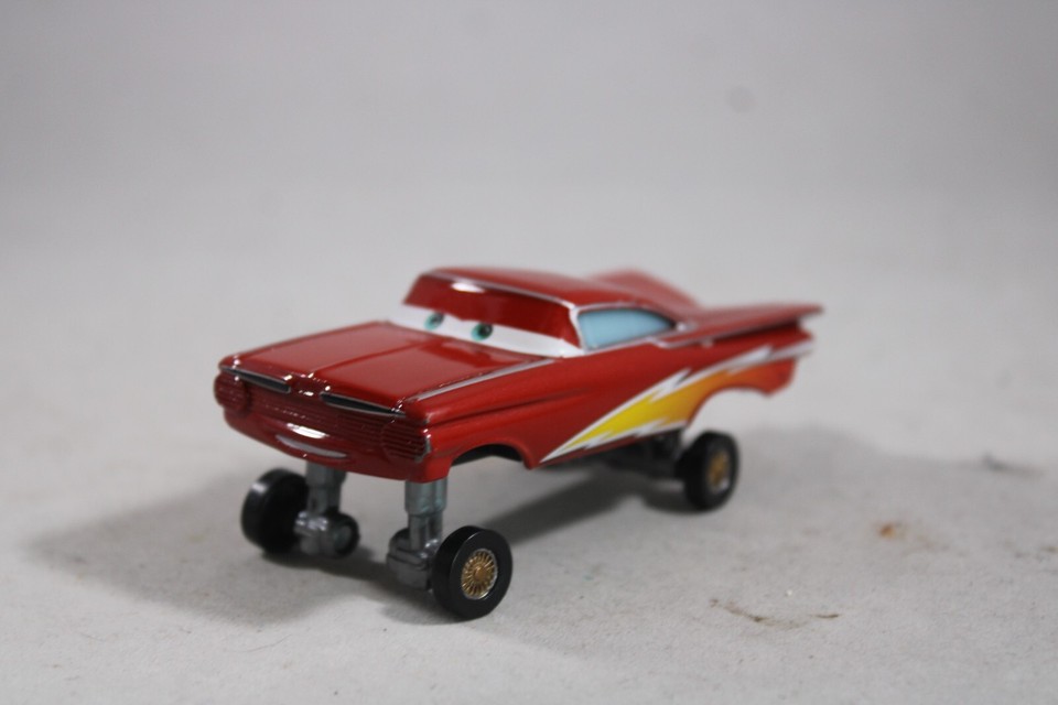 Disney Pixar Cars HYDRAULIC LIFTED RAMONE LOWRIDER Red Chevy Mattel ...