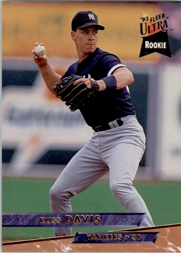 1993 Fleer Ultra #592 Russ Davis Rookie New York Yankees | eBay