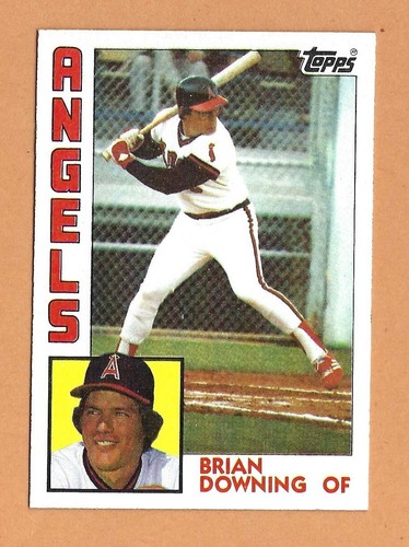 1984 Topps Baseball - Brian Downing #574 Angels | eBay