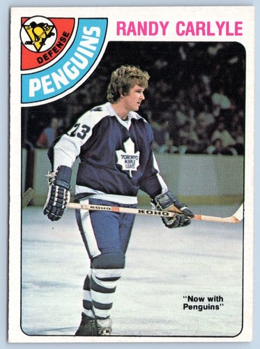 RANDY CARLYLE RC 1978-79 O-PEE-CHEE 78-79 NO 312 EXMINT+ 31718 | eBay