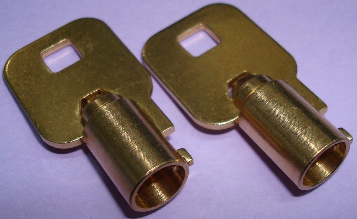 LOT of 2 Buell Harley Davidson Ilco Tubular BRASS Barrel Key Blank ...