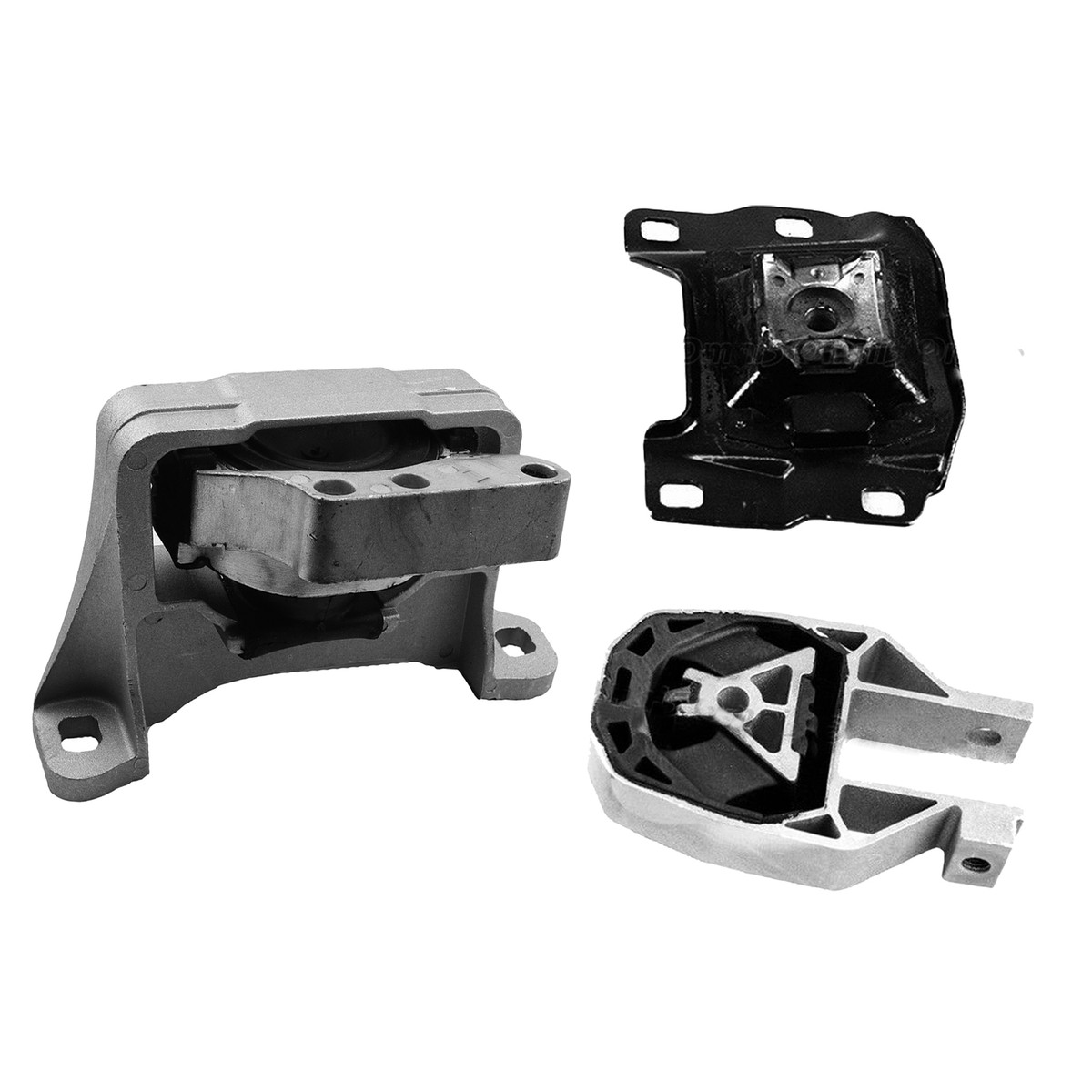 Engine Mount Kit Complete For 2012-2018 Ford Focus 2.0L - Set Of 3 ...