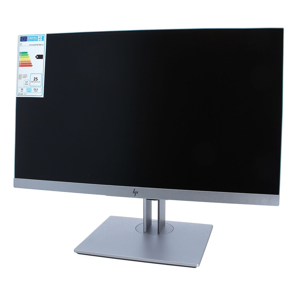 HP EliteDisplay E223 22” FHD Silver IPS LED Widescreen Monitor 1080p ...