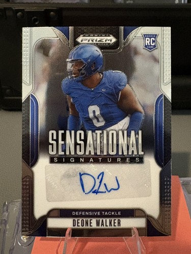 2025 Panini Prizm Draft Picks - Deone Walker #SS-DEW Auto (RC) | eBay