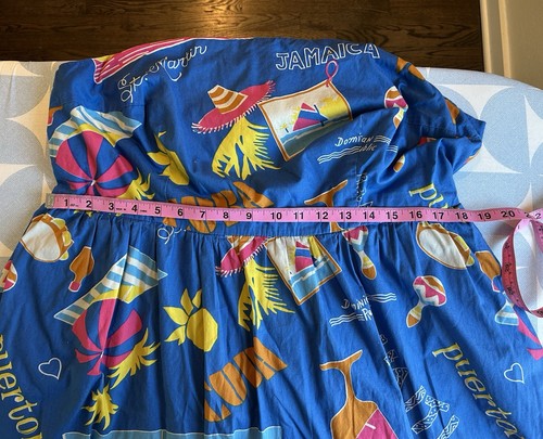 ModCloth Optimistic Effect Sleeveless Fit-And-Flare Dress — Tropical ...