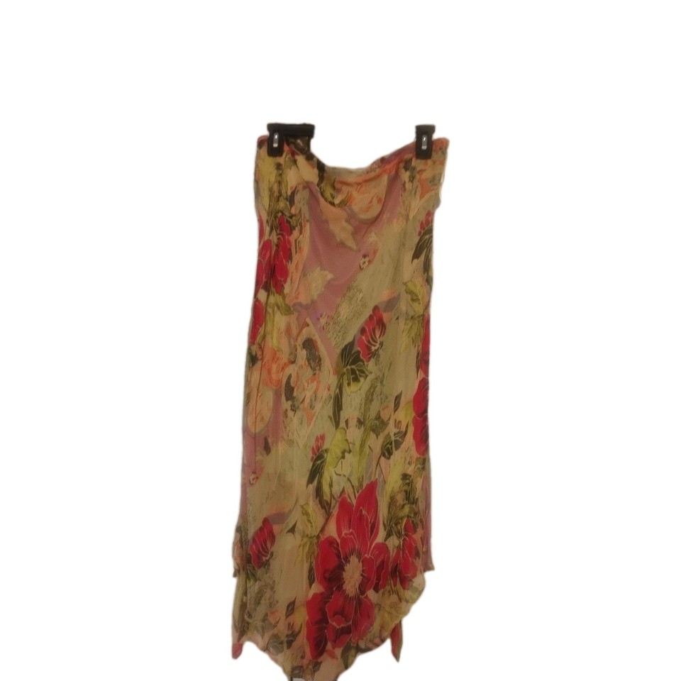 Ashro 2pc Skirt Top And Bottom/Asymmetrical Bottom And Sleeves, Lined ...