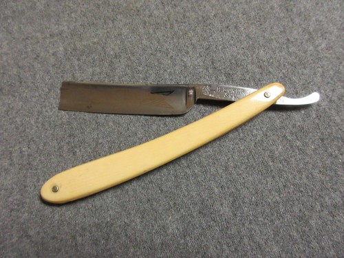 vintage H. Boker & Co "Edelweiss" straight razor 11/16 in. lot E | eBay