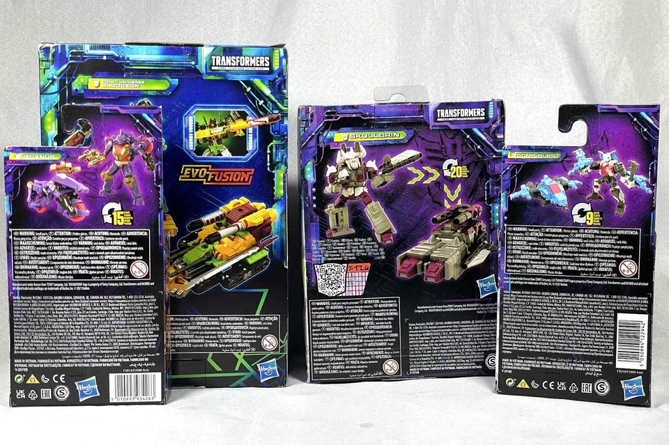 Transformers Generations Legacy Evolution Decepticon Pretender Lot of 4 ...