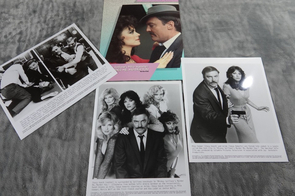 mike hammer tanya roberts / MURDER ME MURDER YOU photos presse serie tv ...