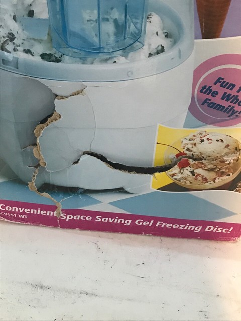 Rival GEL Disc Ice Cream Maker GC9151 1.5 QT With Recipes Included. for ...