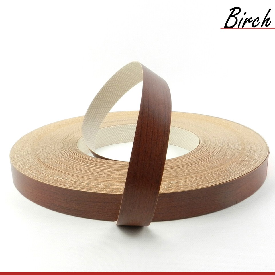 Furniture Edging Tape Iron On Pre Glued Melamine Strips Veneer Real ...