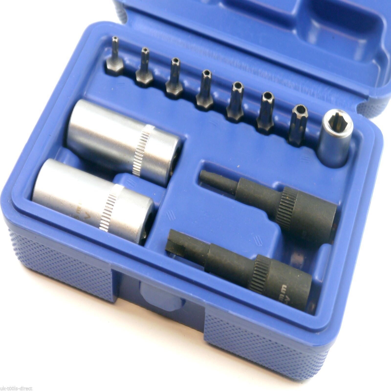 12pc Air Conditioning Service Repair Tool Kit Valve Cap & Core Removers ...