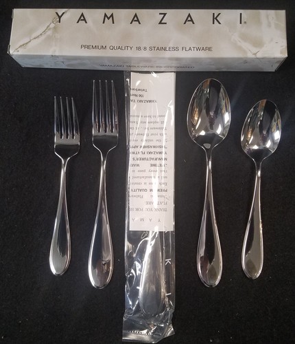 YAMAZAKI AUSTEN Stainless Flatware Piece Setting MADE IN JAPAN | eBay