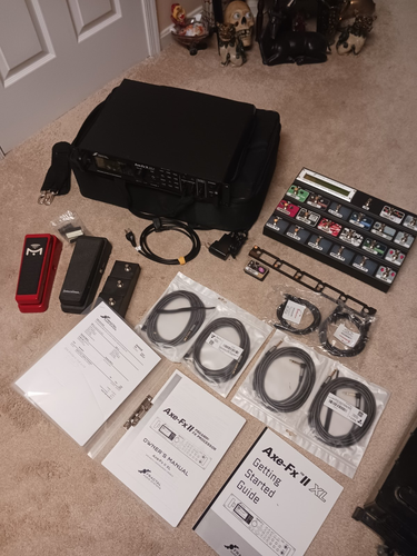 FRACTAL Audio AXE FX II COMPLETE MFC101 PROCESSOR SYSTEM, PEDALS MANUALS CABLES! | eBay