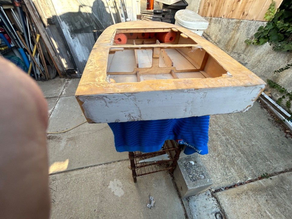 Zippkitz RC CRACKERBOX WOOD Just finished hull 26cc | eBay