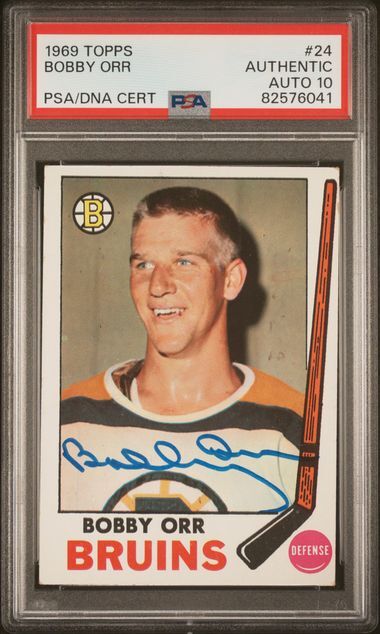 Bobby Orr | Autographed Hockey Memorabilia & NHL Merchandise