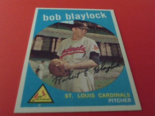 1959 TOPPS BOB BLAYLOCK # 211 CARDINALS NEAR MINT OR BETTER !! | eBay