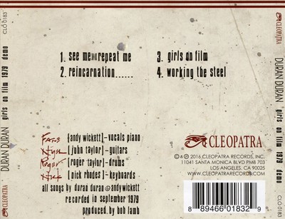 GIRLS ON FILM 1979 DEMO NEW CD 889466322921| eBay