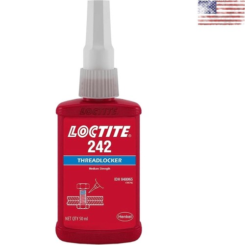 High-Performance Threadlocker 242, 50mL Bottle, Blue - Plastic - Unisex ...