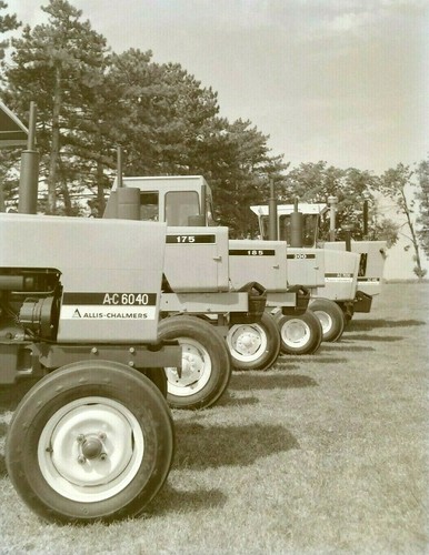 AC0038 Allis Chalmers FARMING MEDIA ARCHIVES 4x5 NEGATIVE PRODUCT 6040 ...