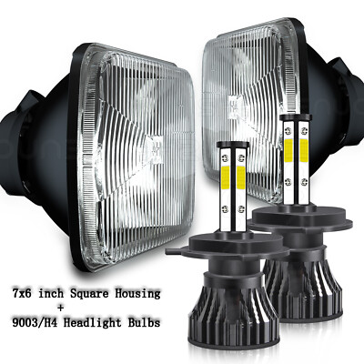 2PCS FOR Sterling Commercial Truck LT9500 7x6" 5X7 led Headlights ...