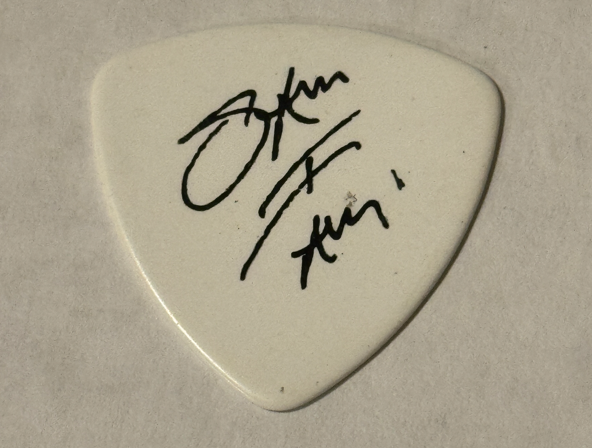 Vintage LIMP BIZKIT Sam Rivers TOUR GUITAR PICK Rare Stage Concert Show ...