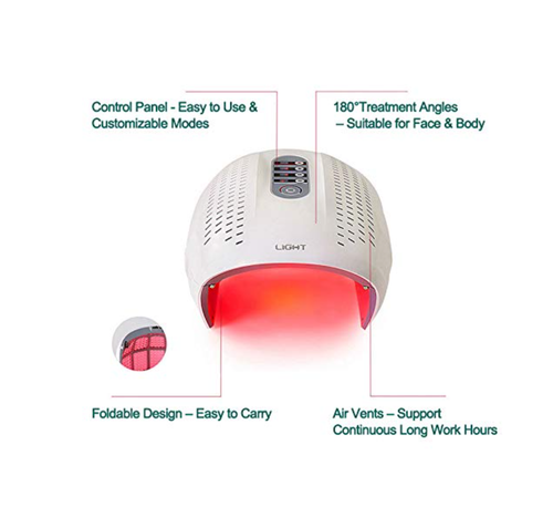 Foldable Facial Skin Care PDT Medical LED Light Therapy Beauty Machines ...
