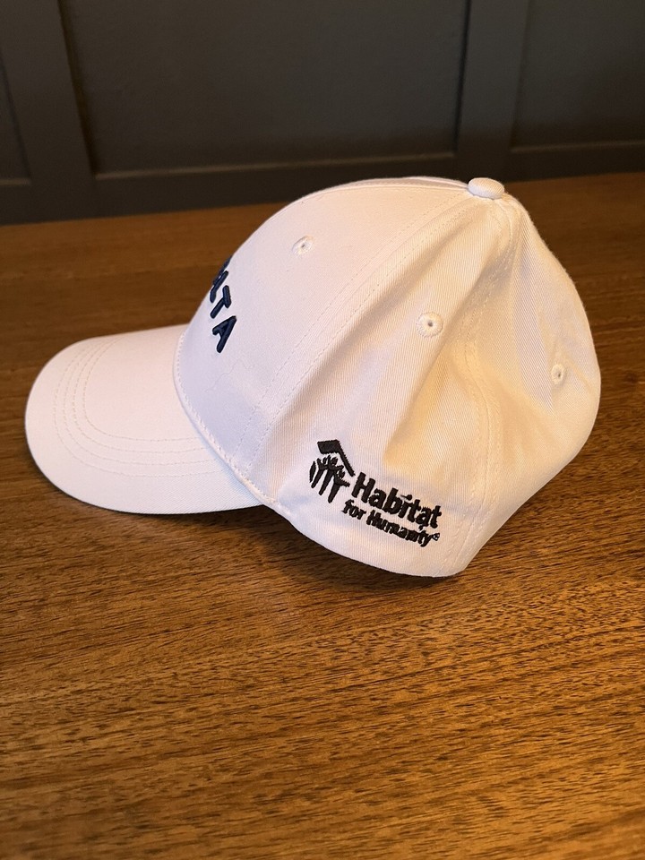 Delta Airlines White Embroidered Logo Adjustable Promotional Baseball ...