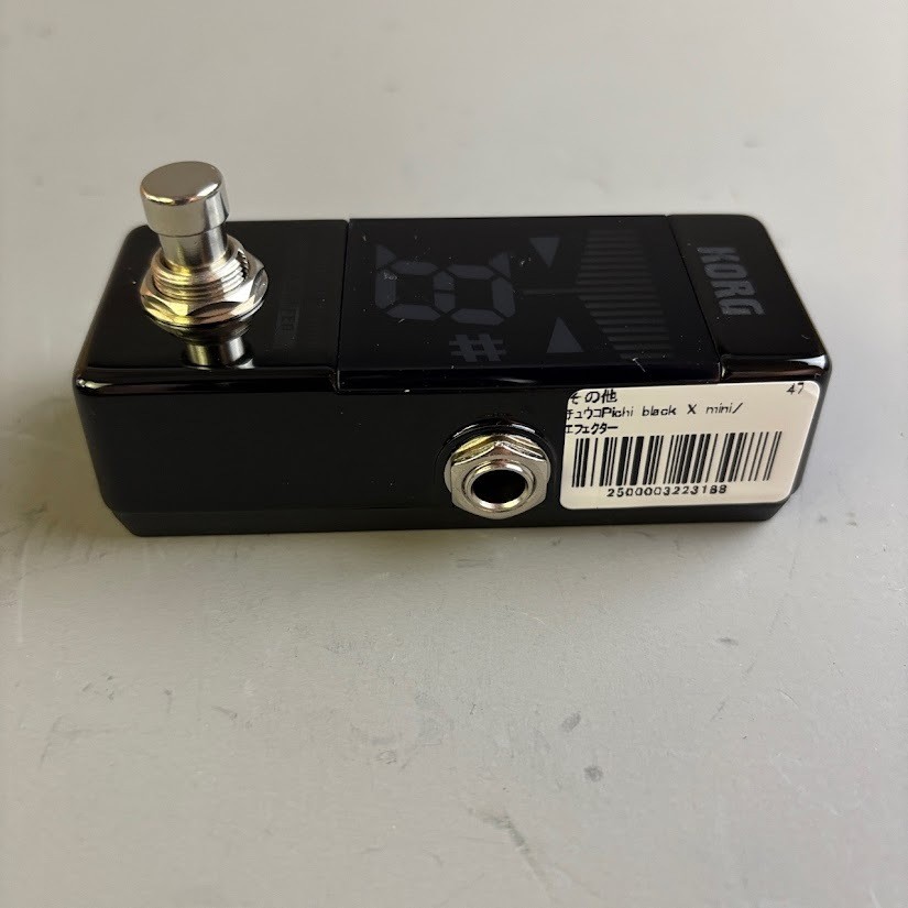 KORG Pitch Black Mini Accordatore per Chitarra Ultra Buffer Alta ...