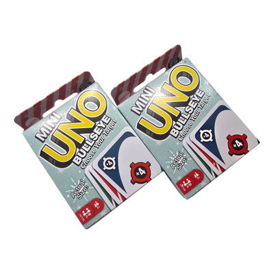 2X UNO "Mini UNO BullsEye Edition Card Game "Choose Your Target" New ...