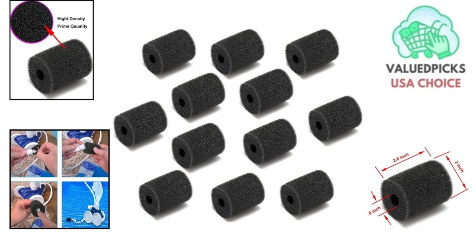 Replacement Sweep Hose Scrubbers 9-100-3105 for Zodiac Pool Cleaners ...