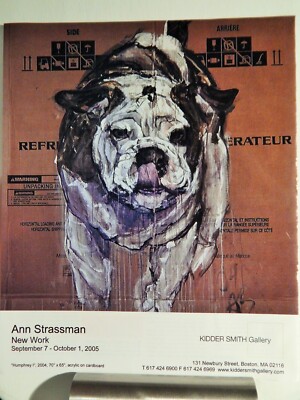 ANN STRASSMAN ART PIECE VTG ORIG 2005-3 ADVERTISEMENT | eBay