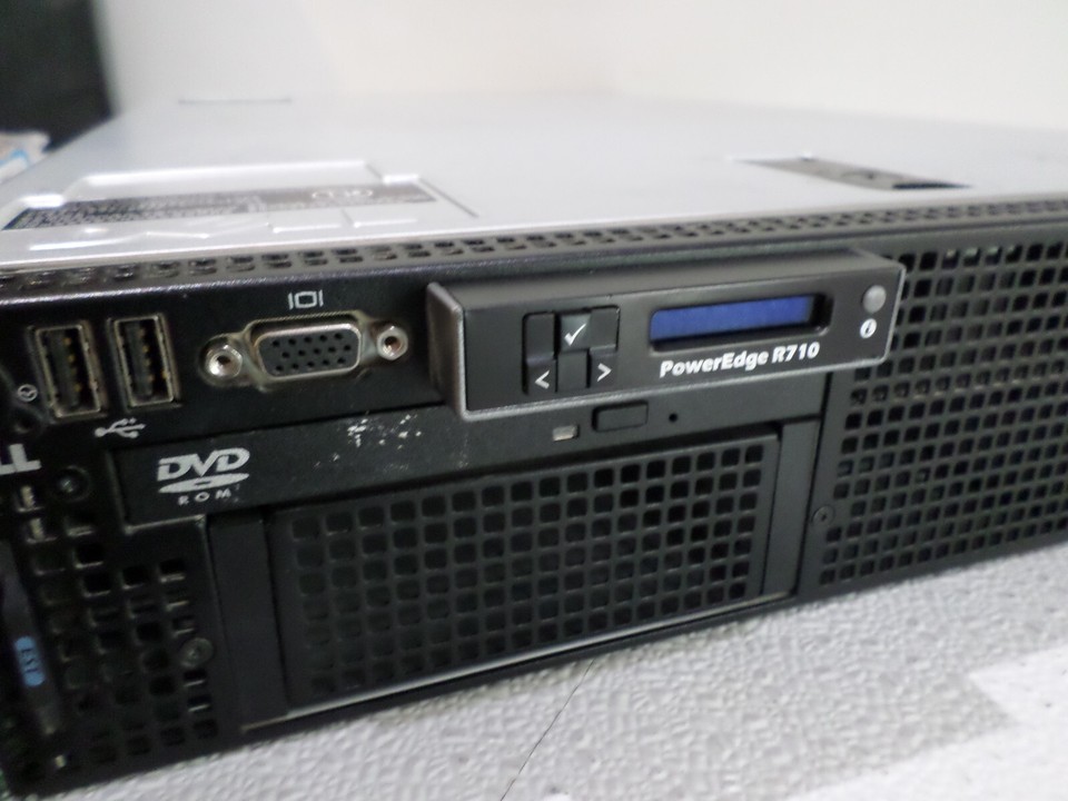 Dell PowerEdge R710 - 2 x 300GB HDD, 288GB RAM, 2 x Intel Xeon X5650 2 ...