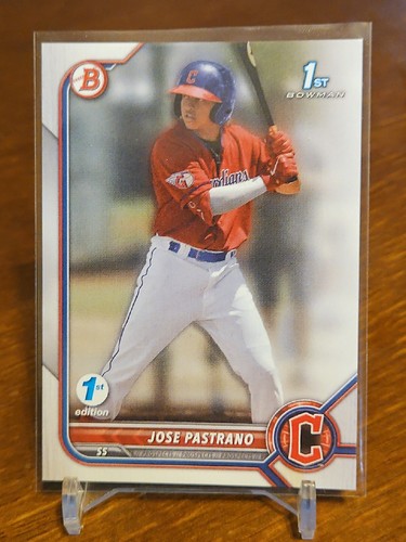 2022 Bowman Jose Pastrano (1st Bowman) Paper #BPPF-21 Guardians 1st ...