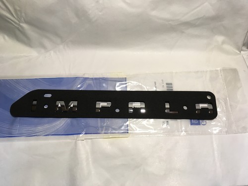 2014-2015 IMPALA FRONT DOOR CHROME IMPALA EMBLEM NAMEPLATE NEW GM ...