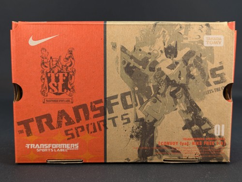 Transformers Nike Free Convoy SEALED Takara Sports Label Crossover ...
