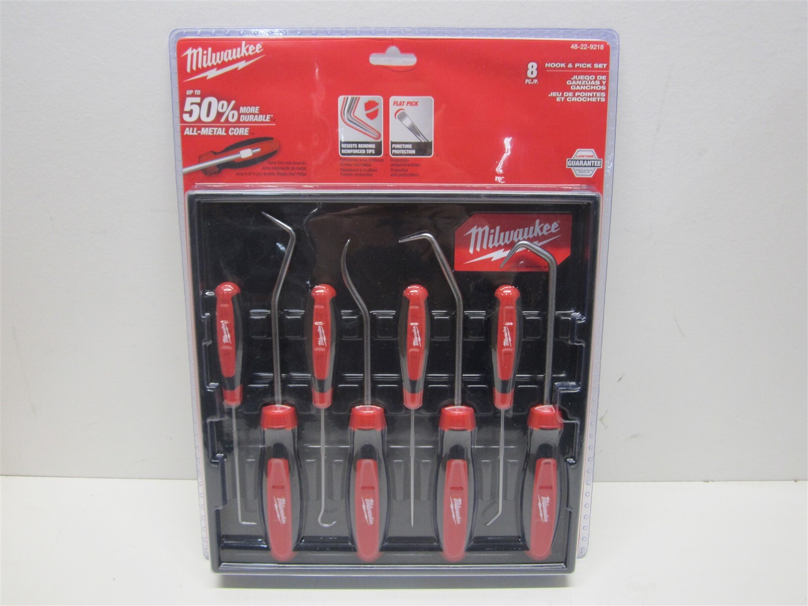 Milwaukee (48-22-9218) Chrome Plated Hook and Pick Set - Pack of 8 | eBay