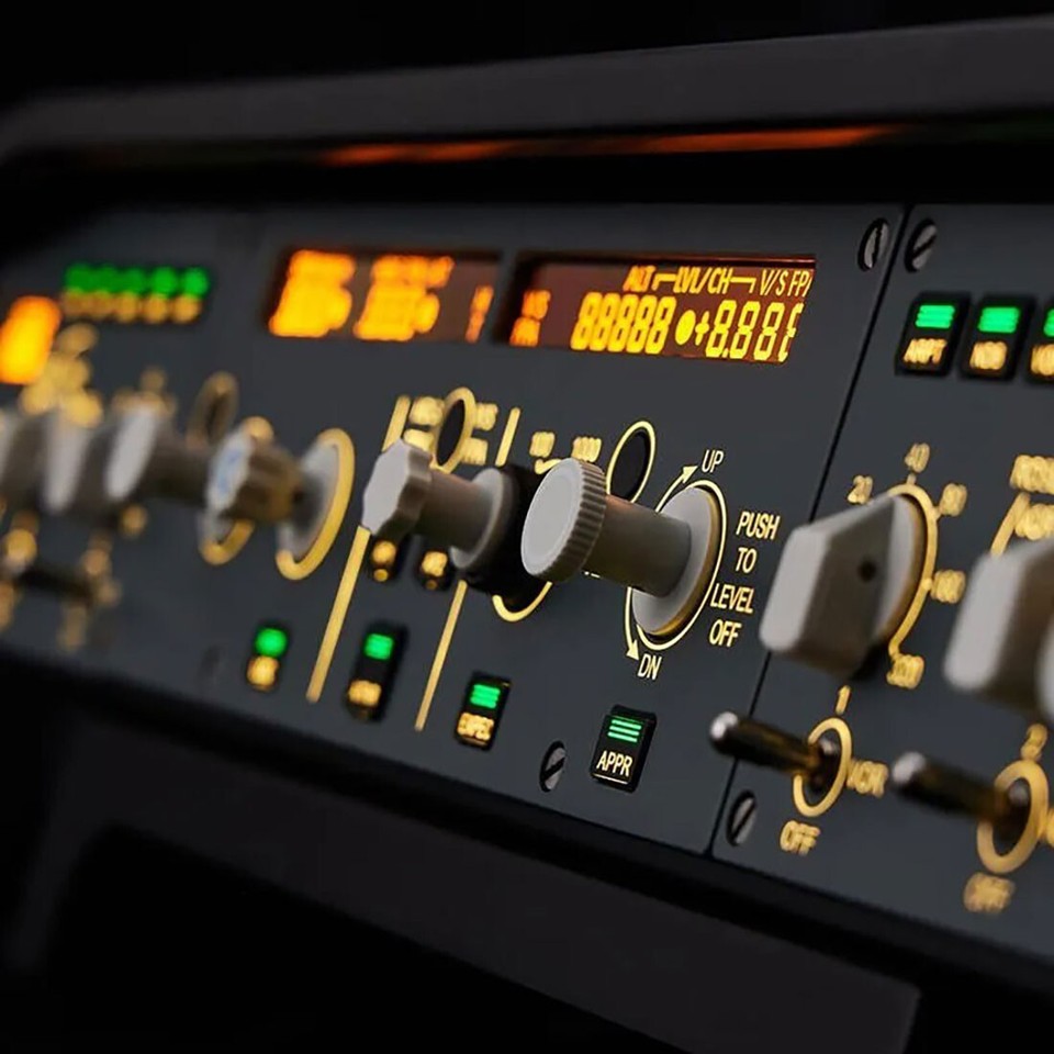 WINGFLEX Simulator A320 FCU Flight Control Panel Flight Control Unit | eBay