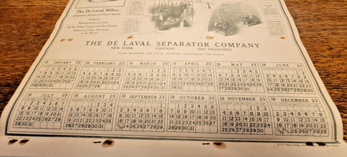 Rare 1923 J.H. Gorman DeLaval Cream Separator Milkers Advertising ...