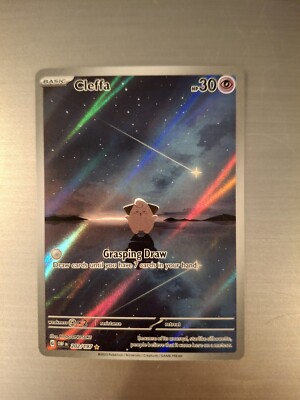 Cleffa 202/197 Pokémon TGC Obsidian Flames Rare FULL ART | eBay