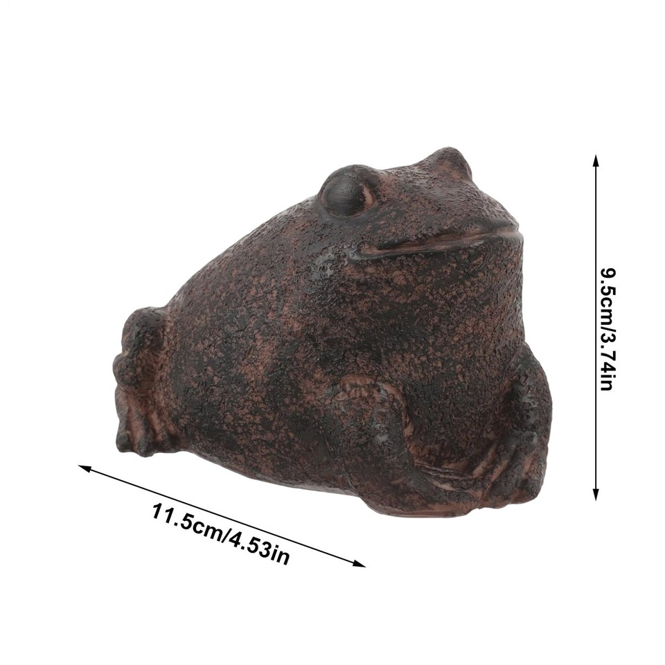 Key Hiders Outside Frog Shape Secret Storage Resin Statue Hiding ...
