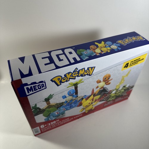 Mega Pokemon Action Figure Building Toys Set Kanto Region Team 130 Pcs ...