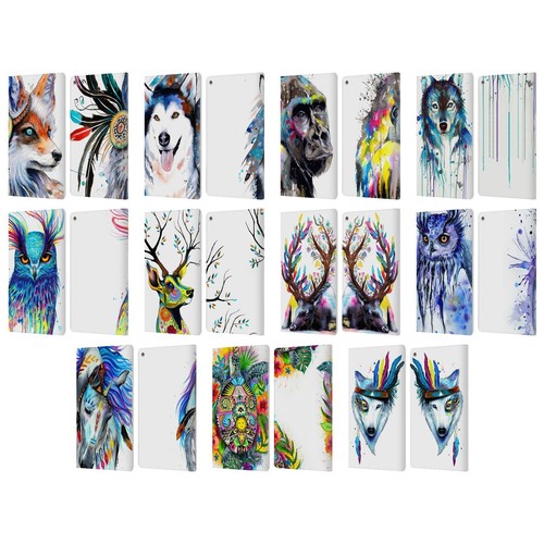 OFFICIAL PIXIE COLD ANIMALS LEATHER BOOK WALLET CASE COVER FOR AMAZON ...
