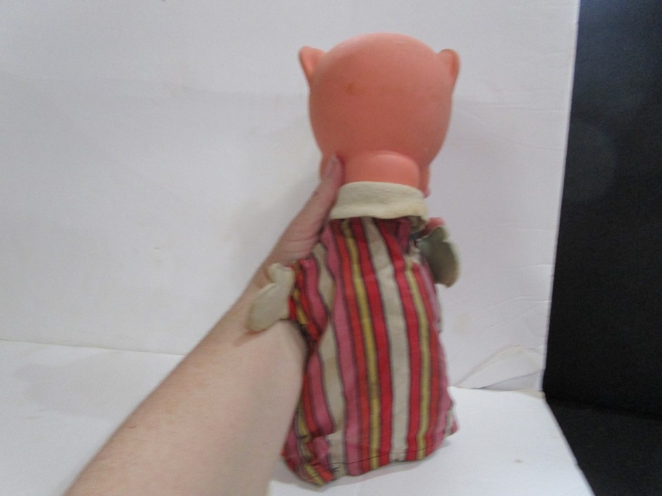 Vintage 16” 1964 Porky Pig Talking Puppet Toy does not talk TLC Mattel ...