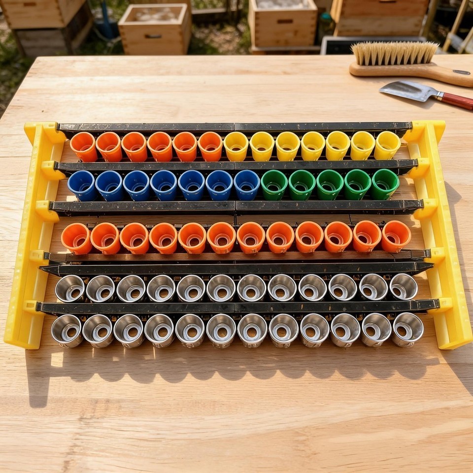 For Beekeeping Queen Rearing Support Bar System for Stable Cell ...