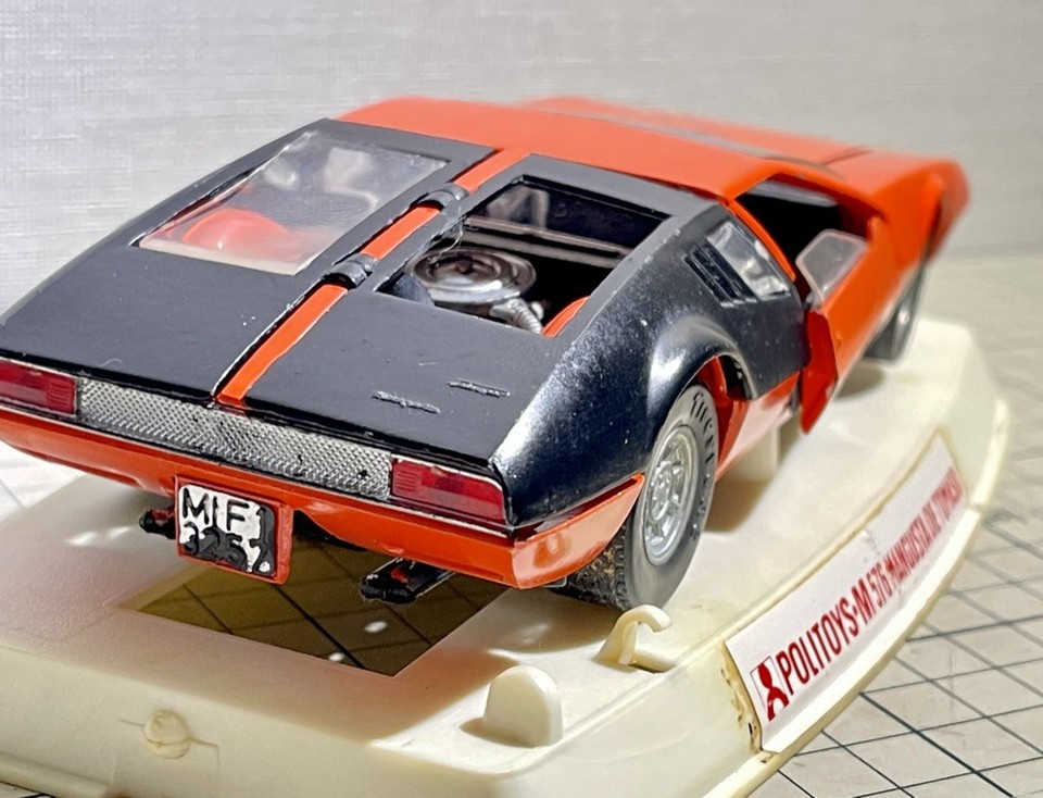 Politoys M576 1 25 De Tomaso Mangusta Orange Black DeTomaso Mangusta ...