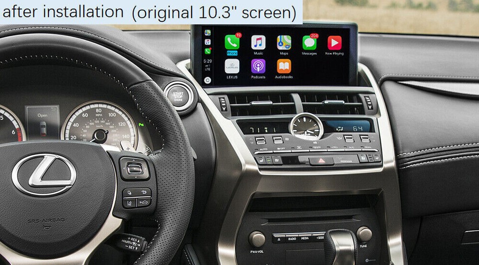 FOR LEXUS RX350 RX450 2016-2020 CARPLAY Android Auto Interface Decoder ...